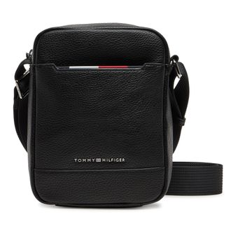 Tommy Hilfiger Umh&auml;ngetasche Tommy Hilfiger Th Central Mini Reporter AM0AM13486 Schwarz