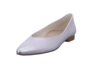 Paul Green Damen SUPER Soft Ballerina, Frauen Slipper,College Schuhe,Businessschuhe,Slip-ons,Mokassins,Halbschuhe,Slides,Silber (MET.ALU),37.5 EU / 4.5 UK