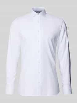 Olymp No. 6 Super Slim Fit Business-Hemd mit Kentkragen