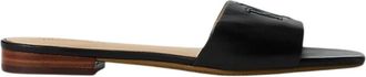 Ralph Lauren Femme, Chaussures, Noir, Taille: 38 EU Everley Slide