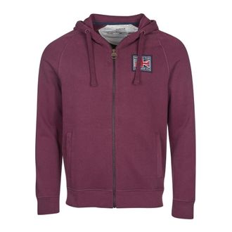 Barbour Homme, Sweatshirts et sweats à capuche, Rouge, Taille: M Sweat? fermeture éclair