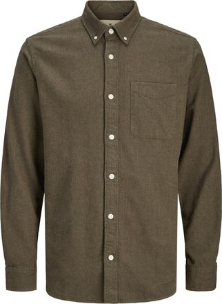 Jack & Jones Jprblubrook Twill Solid L/S Shirt Sn