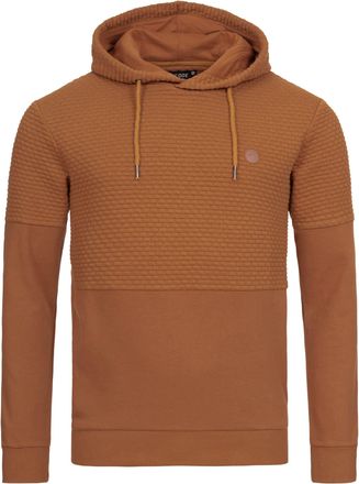 Indicode Herren Franz Sweatshirt mit Kapuze | Hoodie Kapuzenpullover für Männer Rubber, XXL