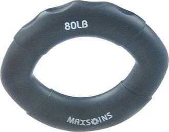 Harilla Fingertrainer f&uuml;r Kraft und Flexibilit&auml;t - Ergonomisches Design f&uuml;r effektives Training, Schwarz 80LB