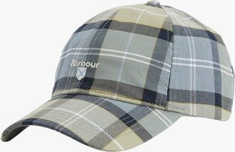Barbour Casquette en coton imprim&eacute; tartan