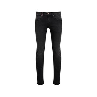 Replay Jeans droit Grover en coton m&eacute;lang&eacute;