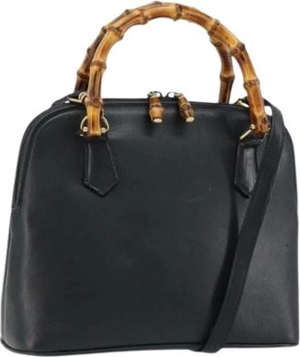 Gucci Sac &agrave; main vintage Pre-owned - Femme - Pre-owned - Noir - Taille: ONE Size