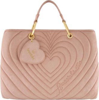 Braccialini Femme, Sacs, Rose, Taille: ONE Size Sac &agrave; main matelass&eacute; grand mod&egrave;le