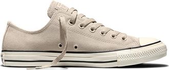 Converse Chuck Taylor All Star - Sneaker aus Wildleder in Papyrus Brown / Schwarz / Egret