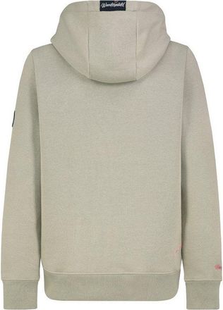 Sublevel Kapuzenpullover Damen Hoodie Kapuzenpullover mit Berg Stickerei Sweater, Kapuzensweatshirt mit K&auml;ngurutasche, mit Kapuze