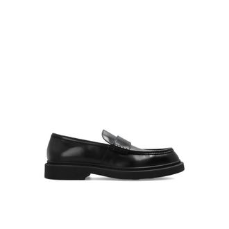 Jil Sander Leder Loafer - - Shoes - Herren - Schwarzk - 40 EU