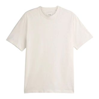 Yohji Yamamoto Homme, Tops, Blanc, Taille: L T-shirt Regular Manches Courtes