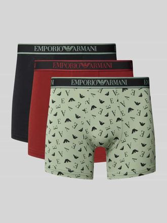 Emporio Armani Slim Fit Trunks aus Baumwoll-Mix