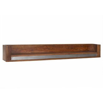 Massivmoebel24 Wandboard Sheesham 150x22x20 noble unique lackiert sydney 109