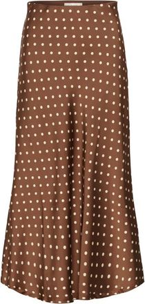 Inwear Femme, Jupes, Brun, Taille: 38 FR Midi Skirts