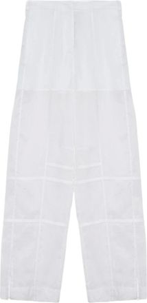 Jil Sander Damen, Hosen, Wei&szlig;, XSGr&ouml;&szlig;e