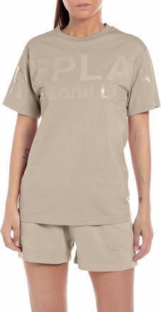 Replay Damen W3591F T-Shirt, 893 Sand, XXS