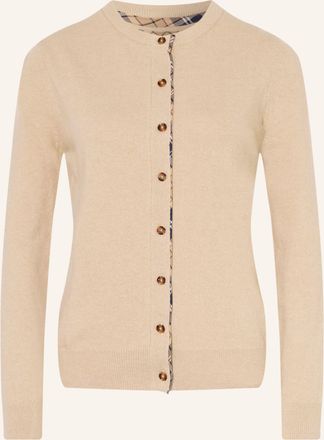Barbour Strickjacke Pendle beige