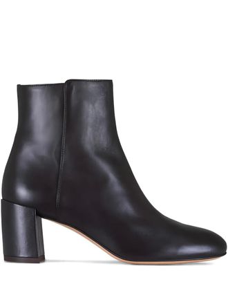 AGL Stiefel mit Blockabsatz 60mm - Braun