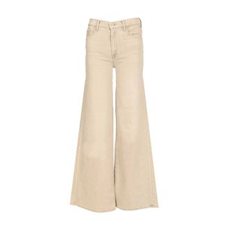 Mother Undercover Sneak Jeans - - Jeans - Damen - Beige - W26
