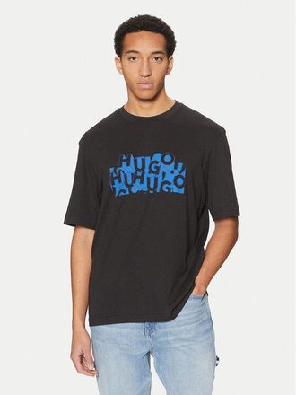 HUGO BOSS T-Shirt Nafralo 50533528 Schwarz Regular Fit