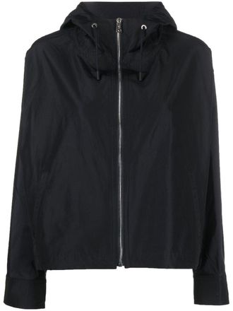 Yves Salomon veste zipp&eacute;e &agrave; capuche - Bleu