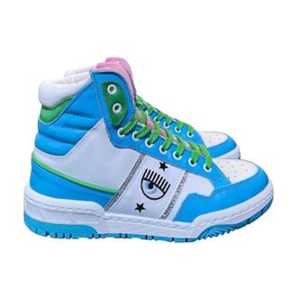 Chiara Ferragni Wei&szlig;e Low-Top-Sneaker - - Shoes - Damen - Mehrfarbig - 40 EU