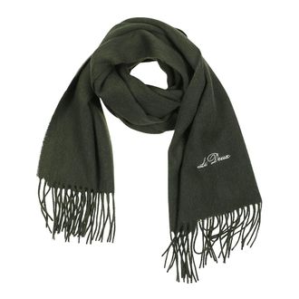 Les Deux Signature Solid Scarf - - Accessories - Herren - Gr&uuml;n - ONE SIZE