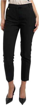 Fracomina Femme, Pantalons, Noir, Taille: 42 FR Pantalon Chino Court