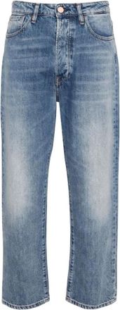 3x1 Sabina Jean Girlfriend Taille Mi-haute Jambe Droite - Femme - Jeans - Bleu - Taille: W27
