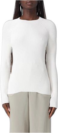 A|X Armani Exchange Rippstrick-Pullover aus Viskose - - Knitwear - Damen - Beige - M
