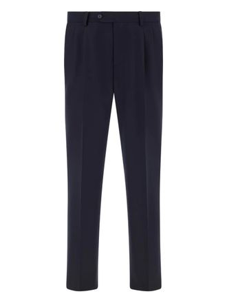 Boggi Milano Plissierte Hose - Blau