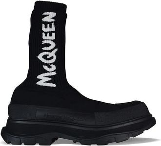 Alexander McQueen Alexander McQueen Stiefel - Tread Slick Boots - Gr. 41 (EU) - in Schwarz - f&uuml;r Damen