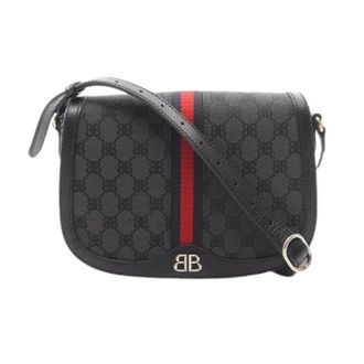 Balenciaga Pre-owned The Hacker Project Leather Canvas Shoulder Bag Limited - - Pre-owned - Damen - Schwarzk - ONE SIZE