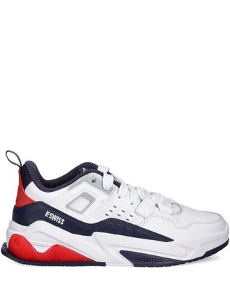 K-Swiss baskets à empiècements contrastants - Blanc