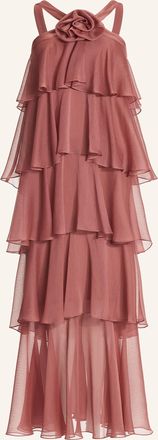Swing Swing Abendkleid Mit Volants rot