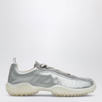 Miu Miu Sneaker Bubble in Wolken-Grau aus Funktionsstoff und Wildleder