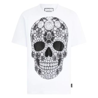 Philipp Plein Herren, Oberteile, Wei&szlig;, XLGr&ouml;&szlig;e