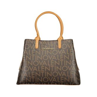 Mario Valentino Mario Valentino Braune Polyurethan Damenhandtasche mit Griffen