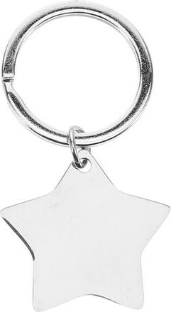 BESTONZON Porte-Cl&eacute;s &Eacute;toile en Acier Inoxydable Pendentif D&eacute;coratif &Eacute;toile Porte-Cl&eacute;s Paquet &agrave; Dos et Paquet &agrave; Main Breloques Mignonnes pour Gar&ccedil;on et Filles Ac