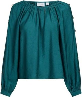 Vila Top col rond manches ballons