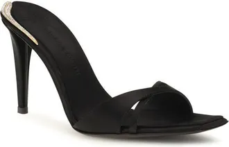 Giuseppe Zanotti Salamander Stiletto Heel Sandal - Black