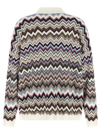 Missoni Multicolor Zigzag Knit Sweater - Multicolor
