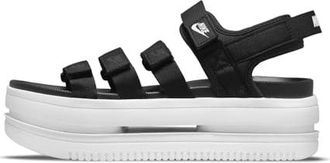 Nike Femme W Icon Classic Sandal Sneaker, Black/White/White, 35.5 EU