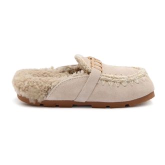 Mou Chaussons dhiver Bio Slide - Femme - Chaussures - Blanc - Taille: 38 EU