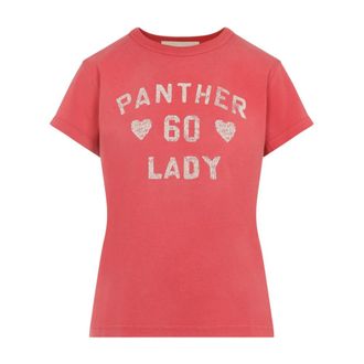Valentino Rotes T-Shirt Klassischer Stil - - Tops - Damen - Rot - M