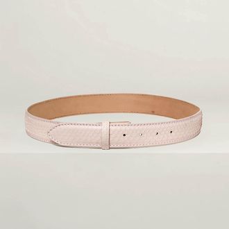 Reptiles House Soleil - Velvet Python Gürtel - Rosa