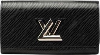 Louis Vuitton Portefeuille Twist Pre-owned - Femme - Pre-owned - Noir - Taille: ONE Size