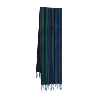 Paul Smith Homme, Accessoires, Multicolore, Taille: ONE Size Trent Stripe Scarf