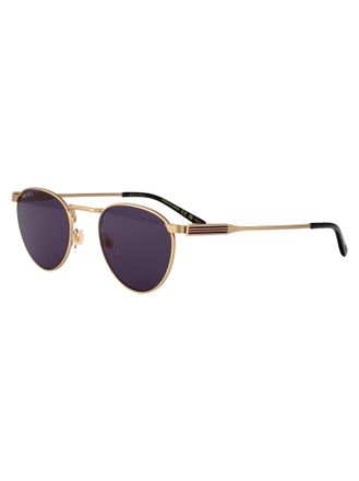 Gucci GG1875S Gold Metal Frame Sunglasses - Gold